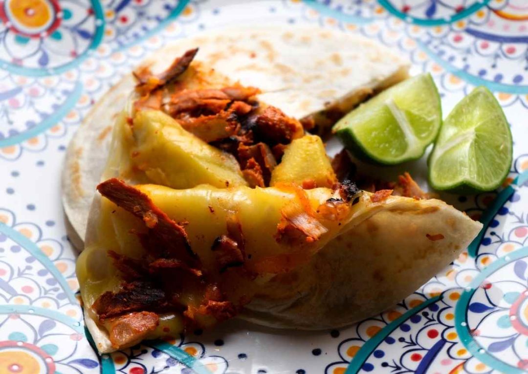 Mexican Gringas Tacos Recipe | Travel Food Atlas